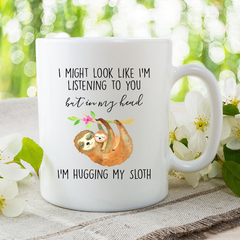 Sloth Gifts for Sloth Lovers Gifts for Her Sloth Gifts | Etsy