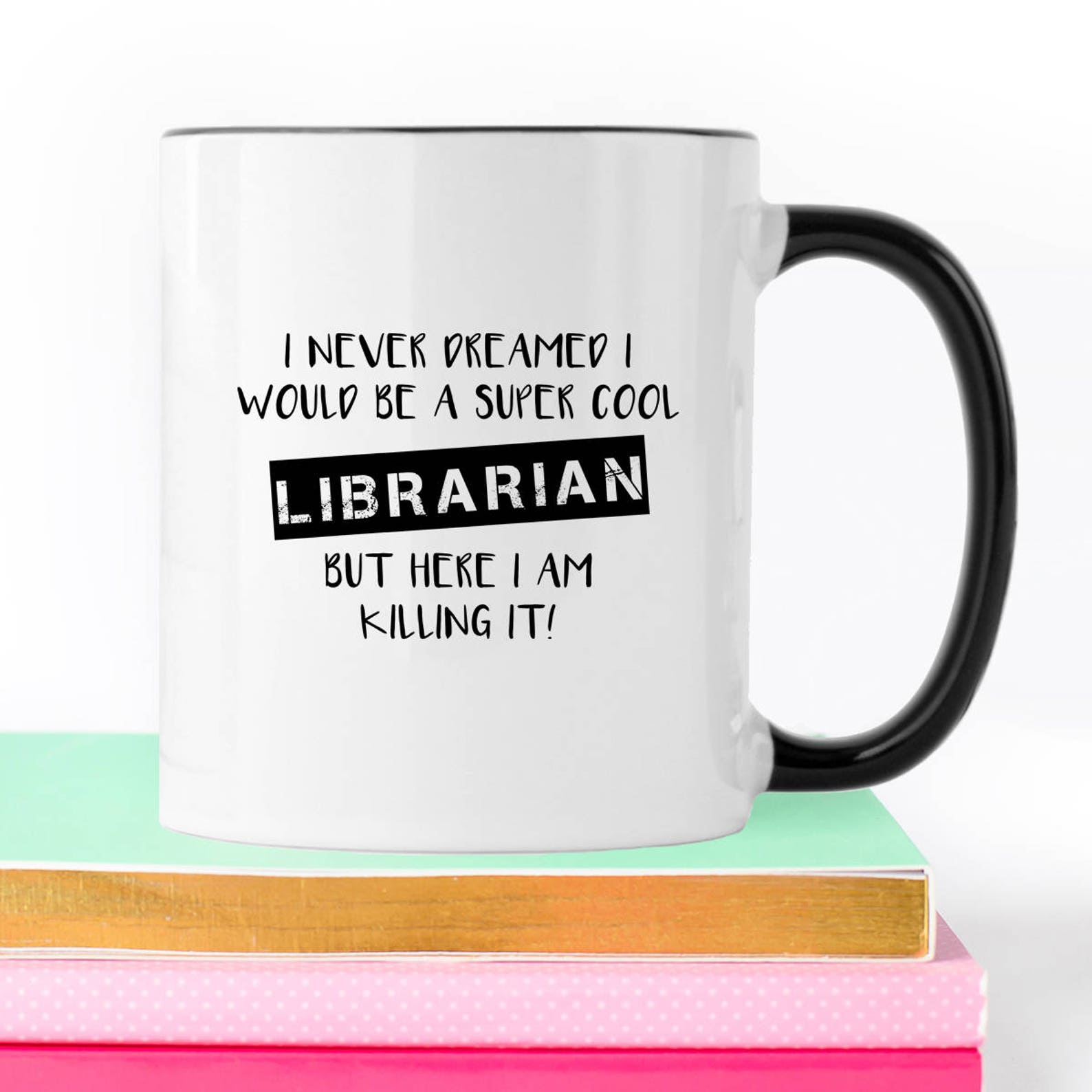 Librarian Mug Book Lover Bookworm Mug Funny Coffee Mug - Etsy
