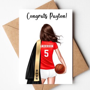 Basketball Senior Night Card: Custom Class of 2026 Gift - Etsy