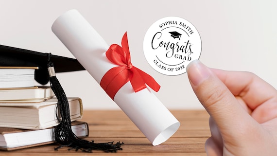Graduation Stickers for Party Favors or Envelopes Party - Etsy