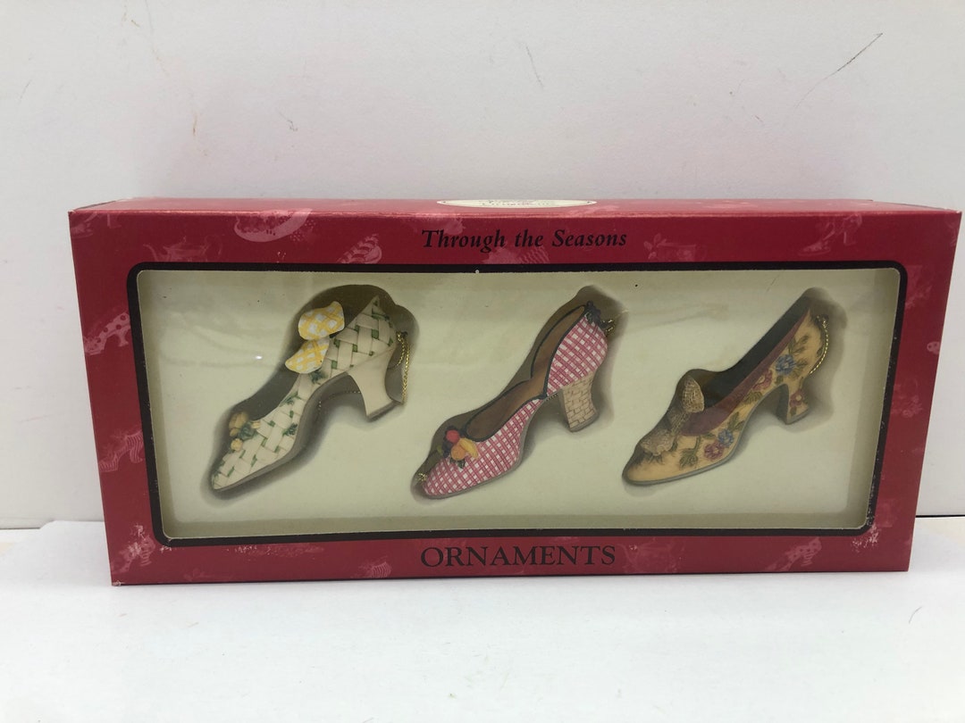 Sandy’s Closet by Willits Designs 2000 Shoe Ornament Assortment New in ...