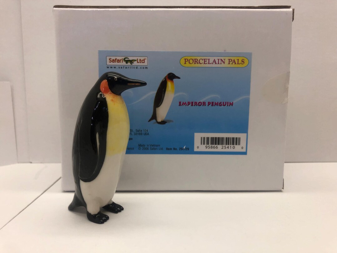 Safari Limited Porcelain Pals Penguin Collectible Figurine - Etsy
