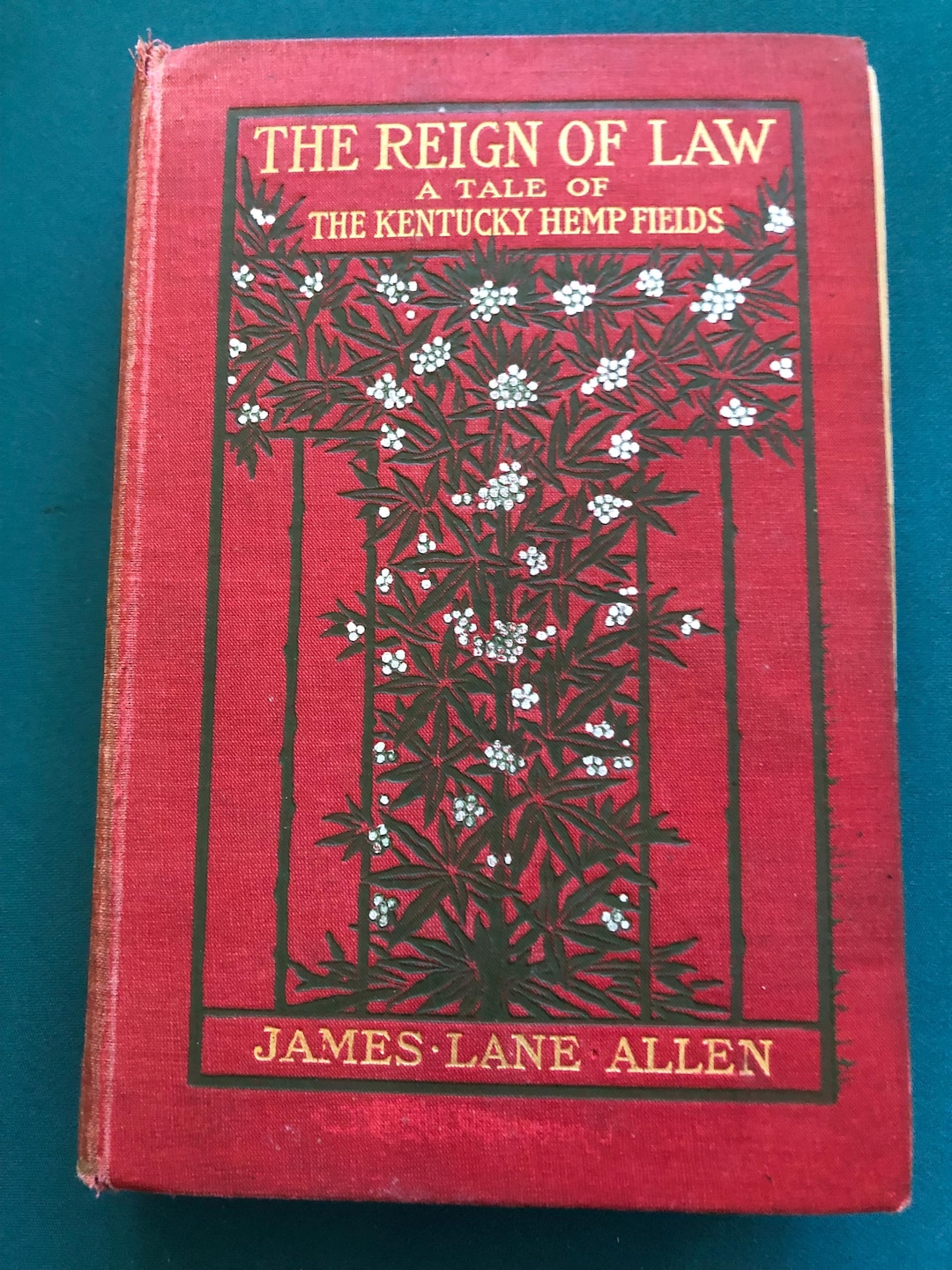 The Reign of Law a Tale of the Kentucky Hemp Fields James Lane Allen ...