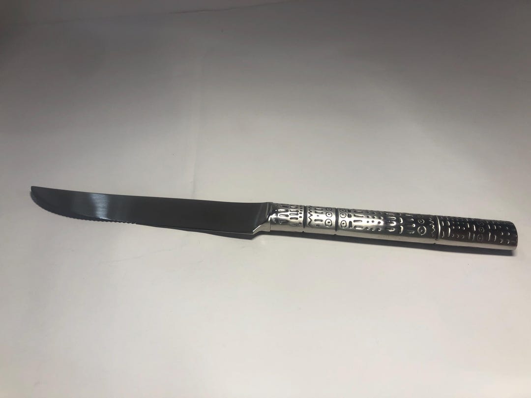 Lisa Jenks Lunt Silversmith Steak Knife Vintage Discontinued Pattern - Etsy