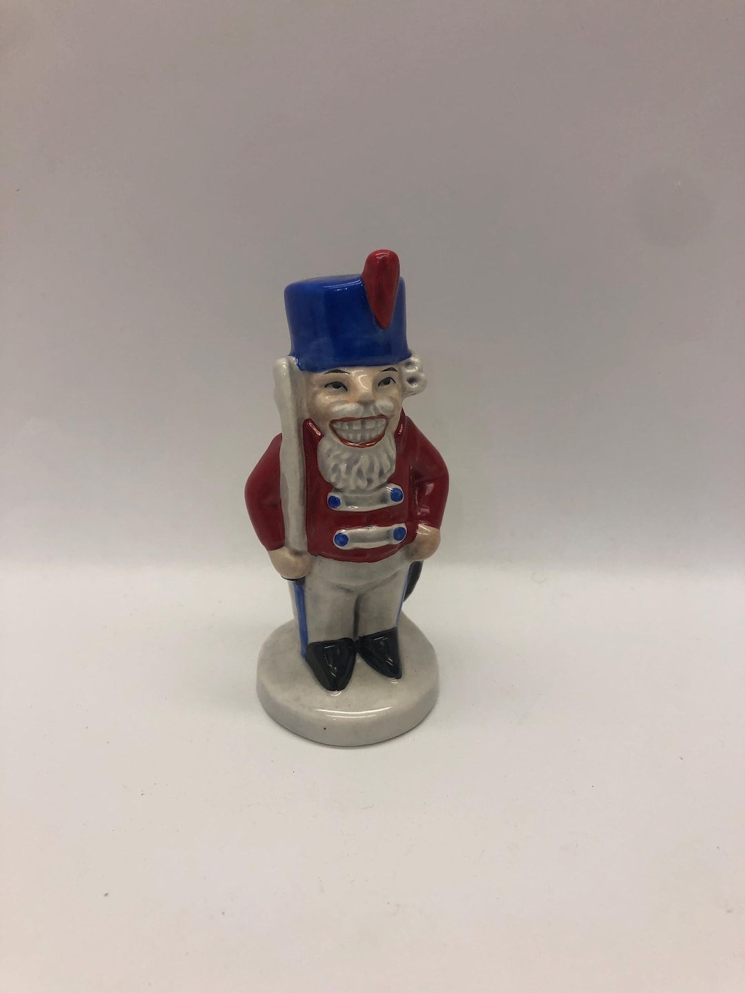 Goebel West Germany Smiling Nutcracker Figurine Ceramic 3” Vintage ...