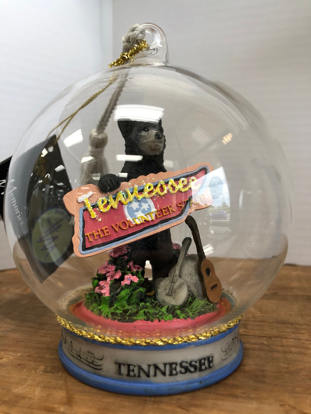 Flavia Milano Smoky Mountain Tennessee Volunteer State Bear Glass ...