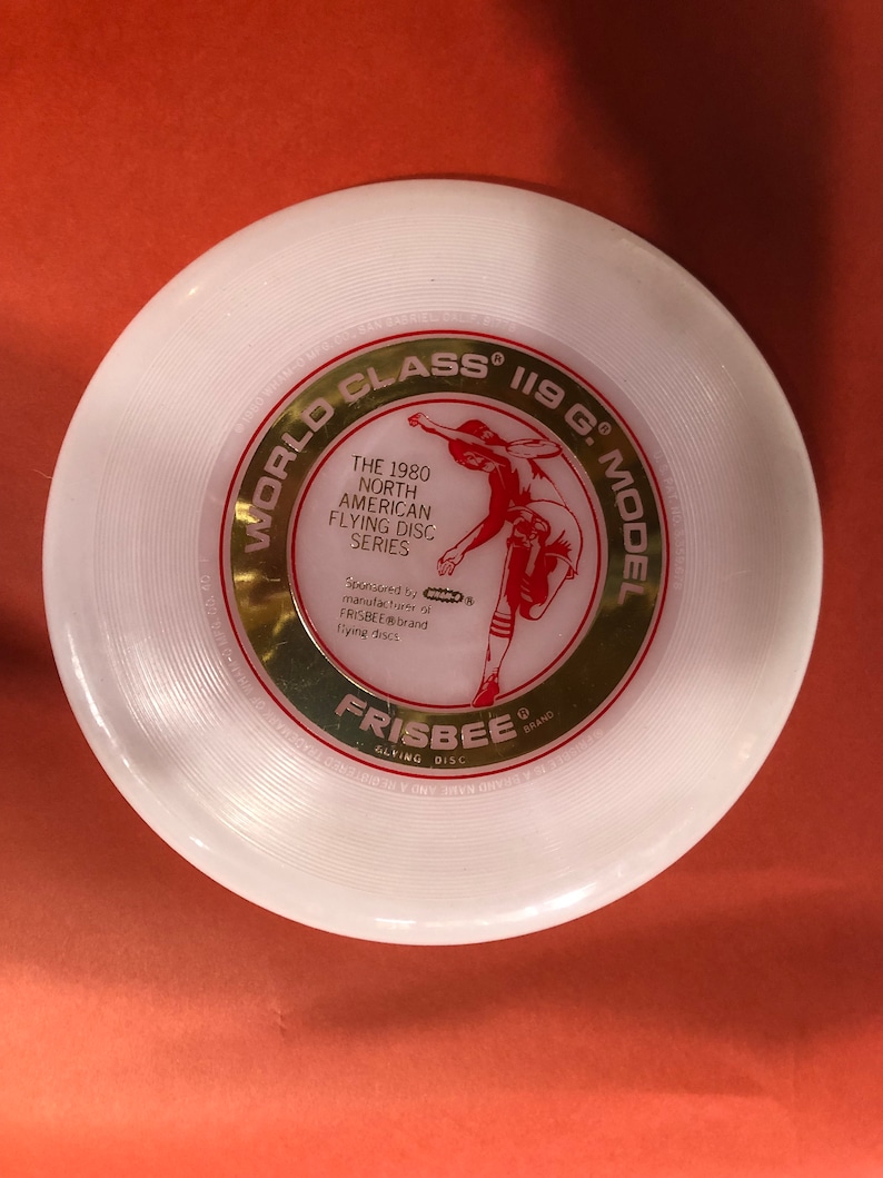 Vintage Wham-o Frisbee the 1980 North American Flying Disc Series 119 ...