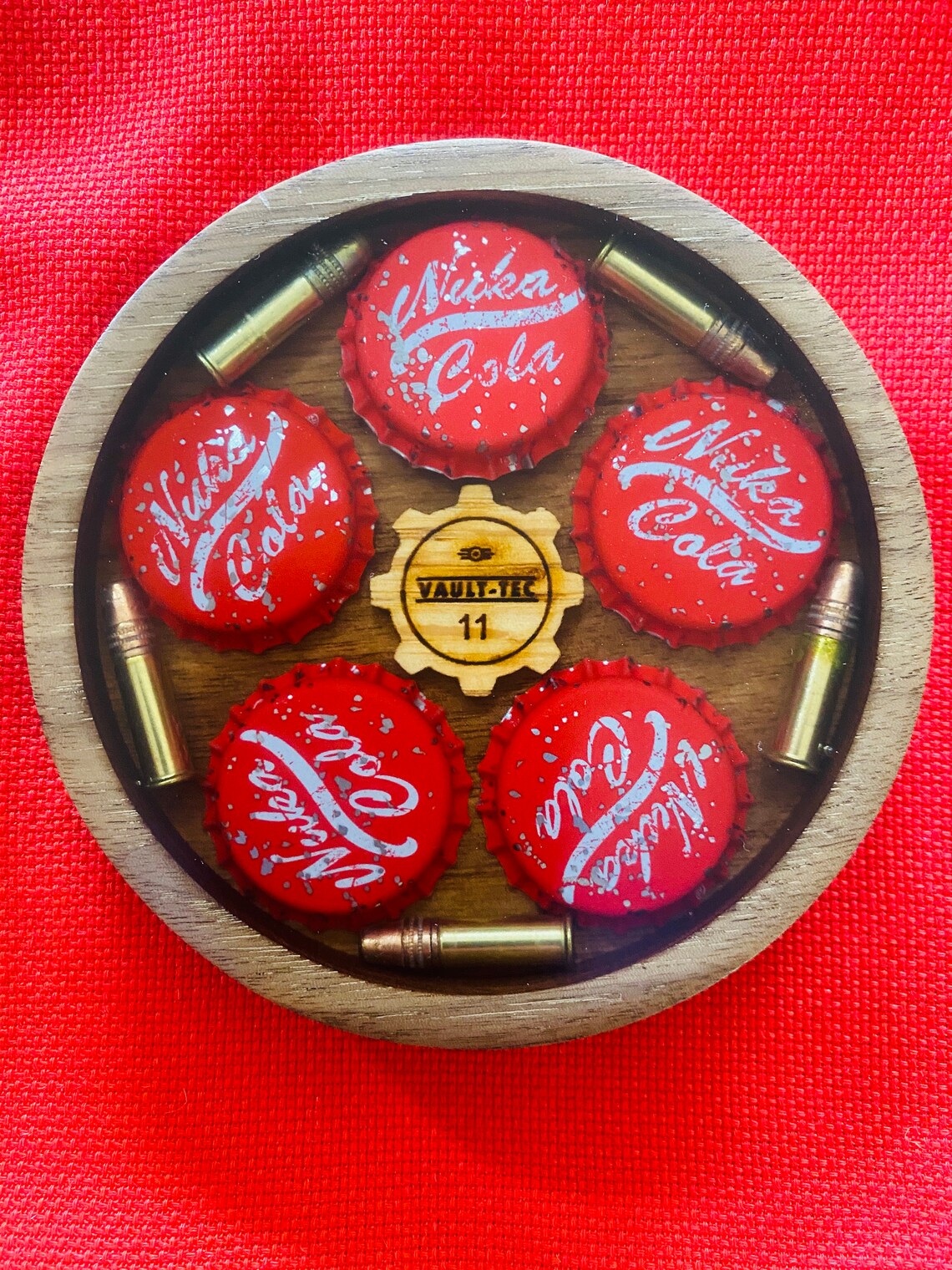 Fallout Coaster Nuka Cola Vault Tec Coasters Customized | Etsy