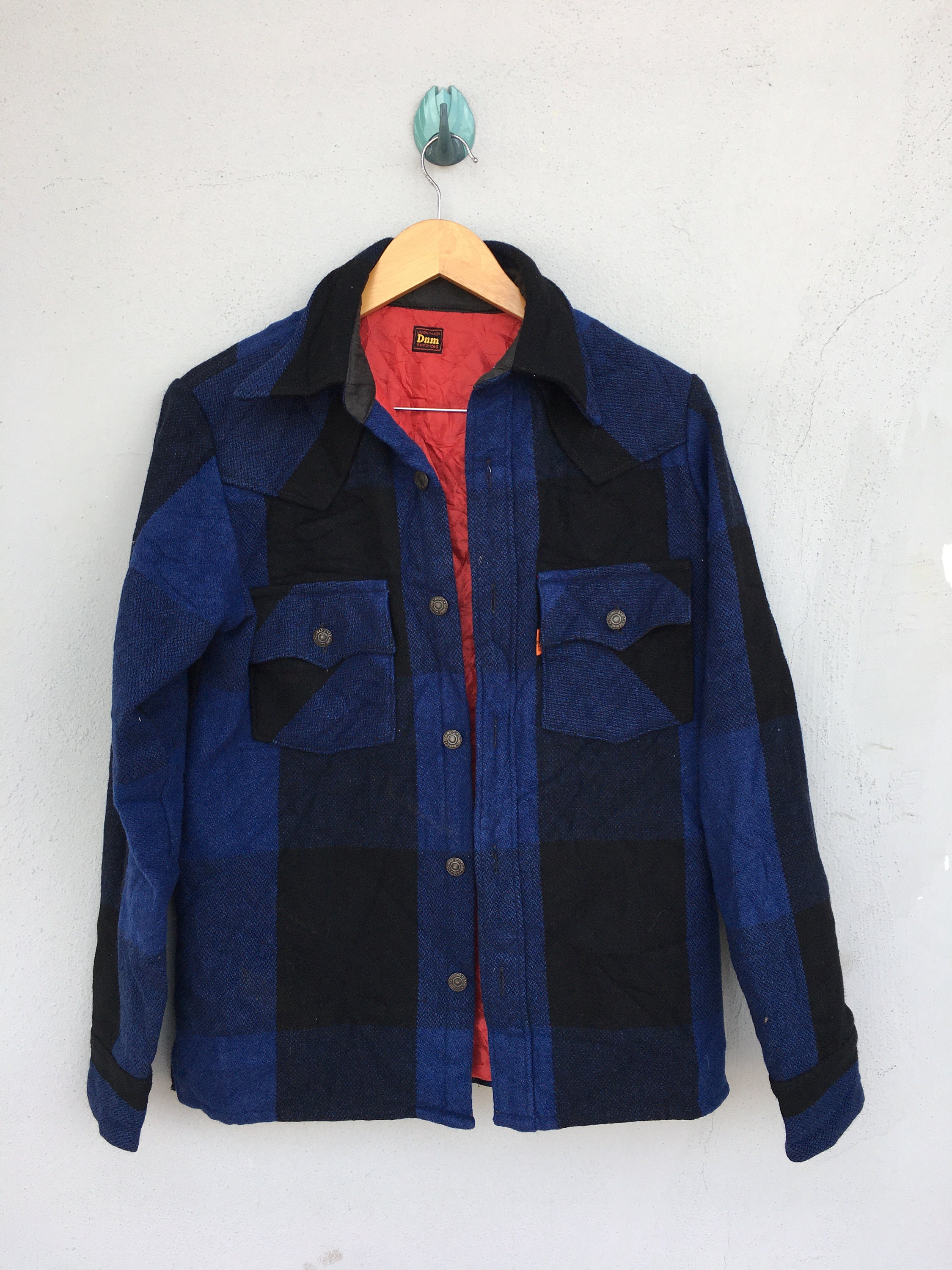 Vintage Denime Jpn Sanforized Wool Jacket Made in Japan - Etsy