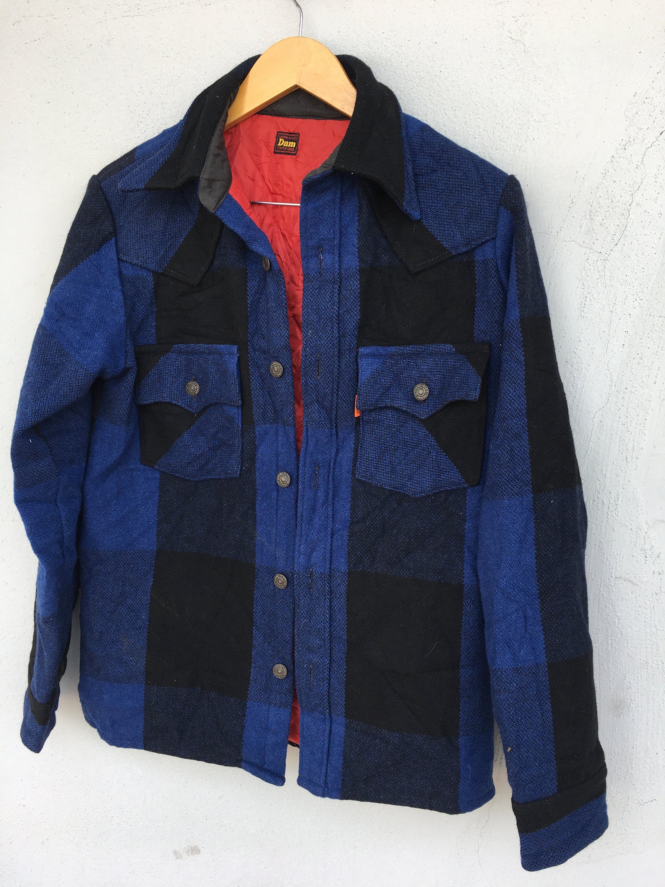 Vintage Denime Jpn Sanforized Wool Jacket Made in Japan - Etsy