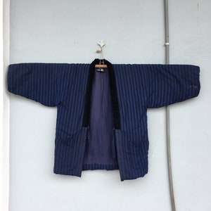 Hanten Jacket- Sashiko Stitch/ Black - Etsy Hanten Jacket- Sashiko Stitch/ Black - Etsy