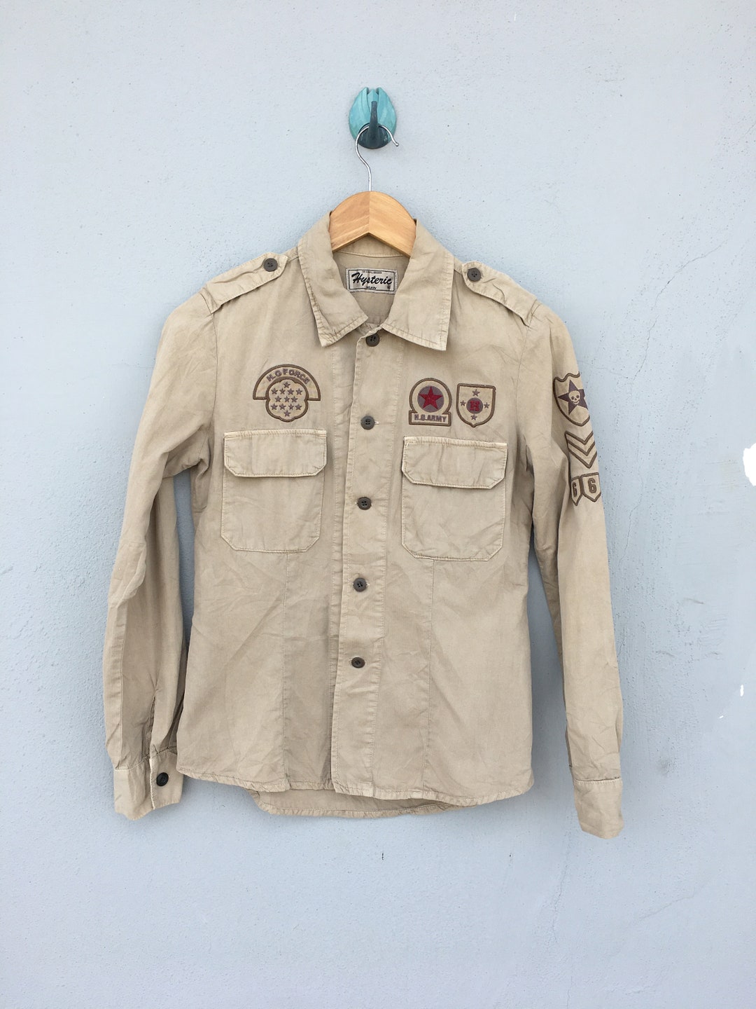 Hysteric Glamour Army Jacket Made in Japan - Etsy