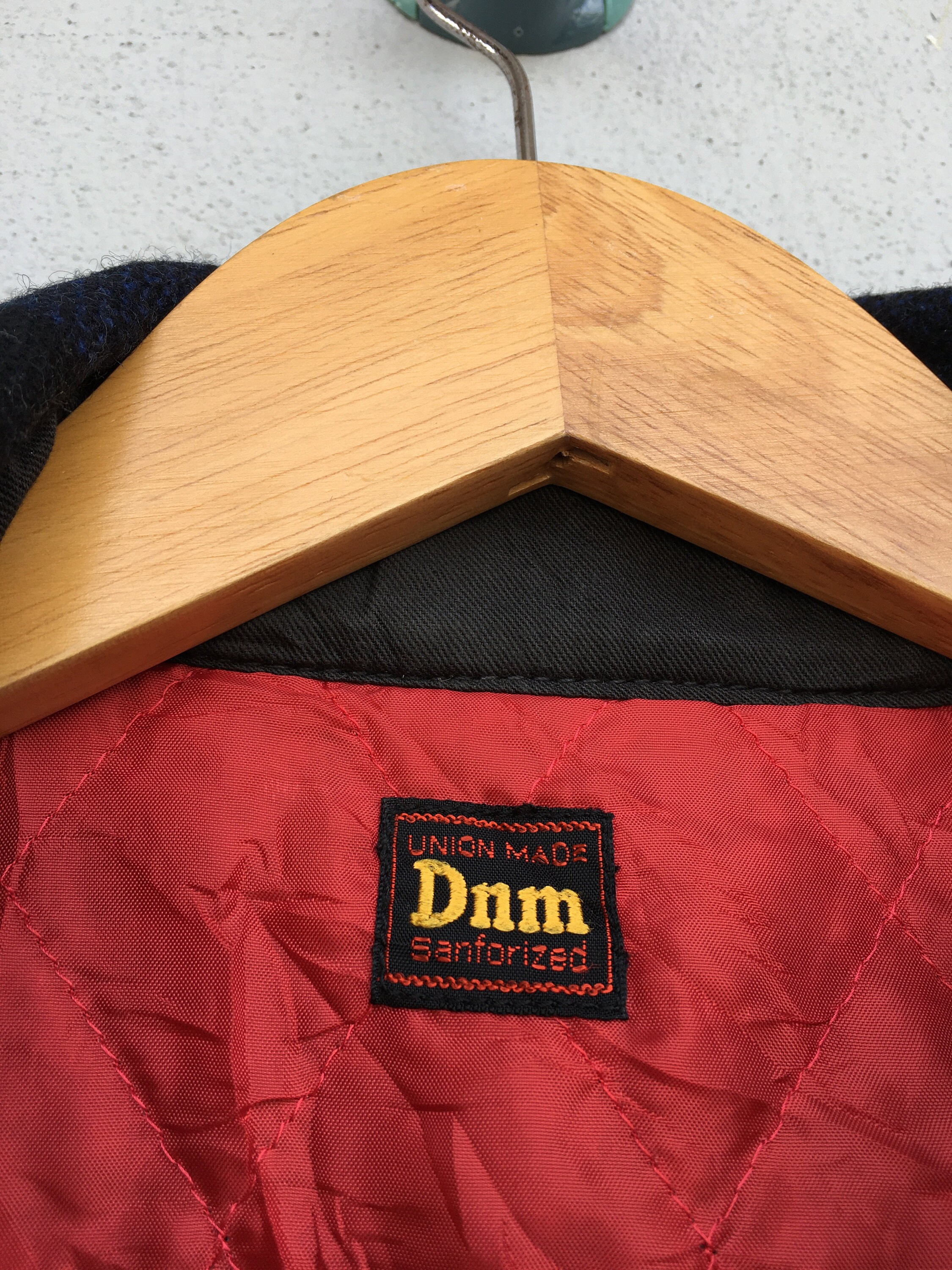 Vintage Denime Jpn Sanforized Wool Jacket Made in Japan - Etsy