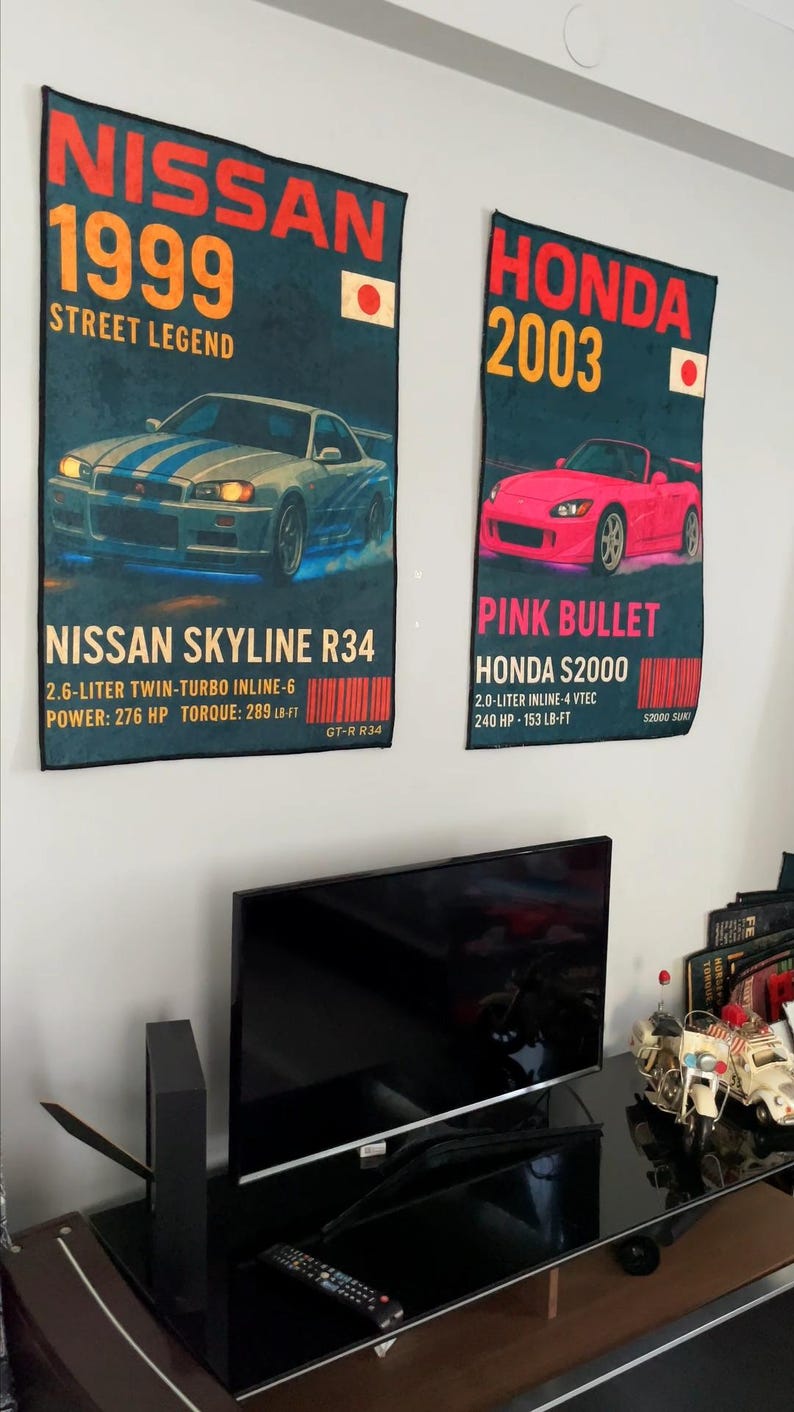 BMW M3 GTR Rug: Retro Racing Car Decor for Garage or Man Cave (90x60cm ...