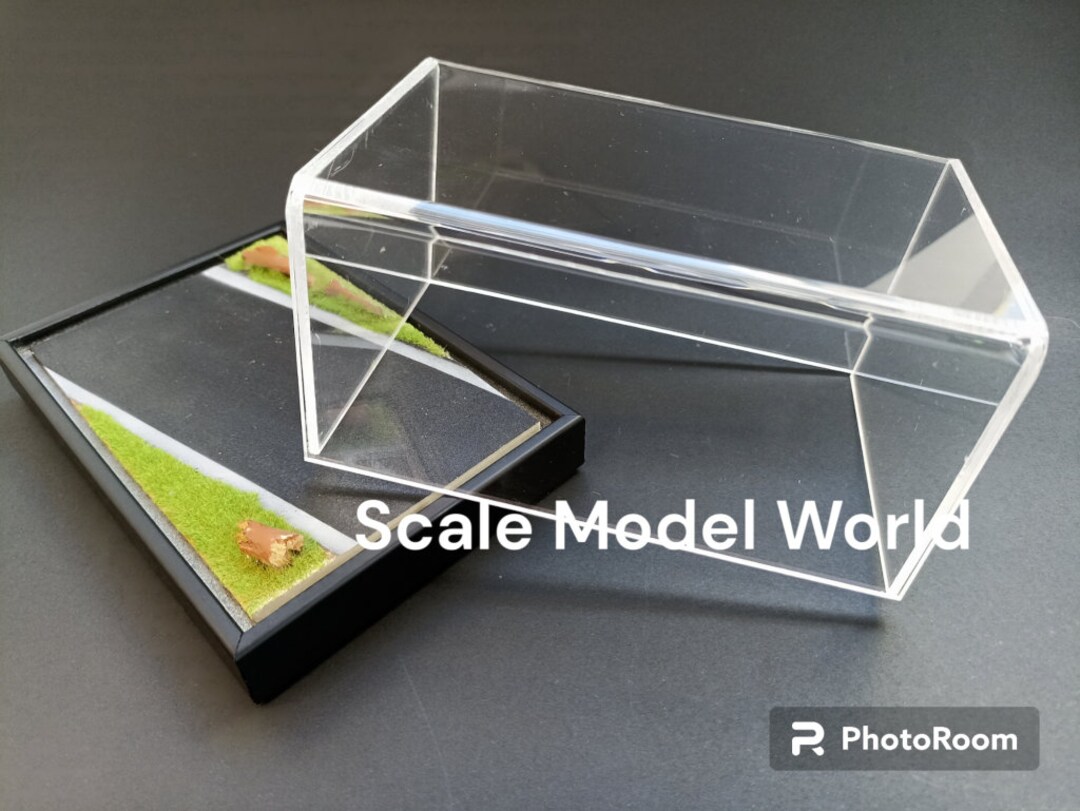 1/43 Diorama Road to Countryside and Display Case for Diecast - Etsy
