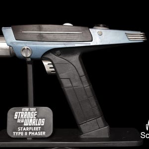 Star Trek Replica Starfleet Type II Phaser Collectible Scale Model - Etsy
