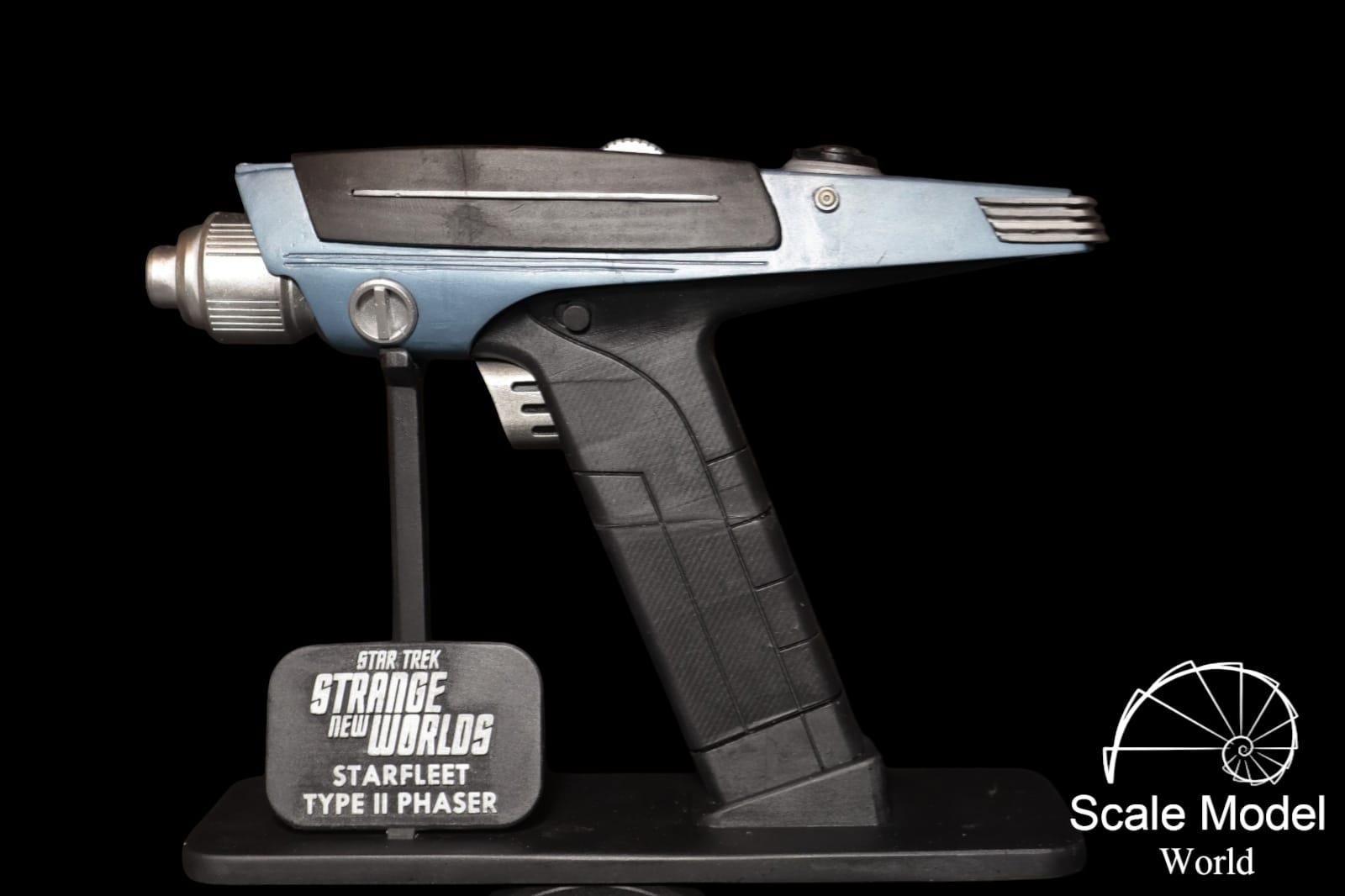 Star Trek Replica Starfleet Type II Phaser Collectible Scale Model - Etsy