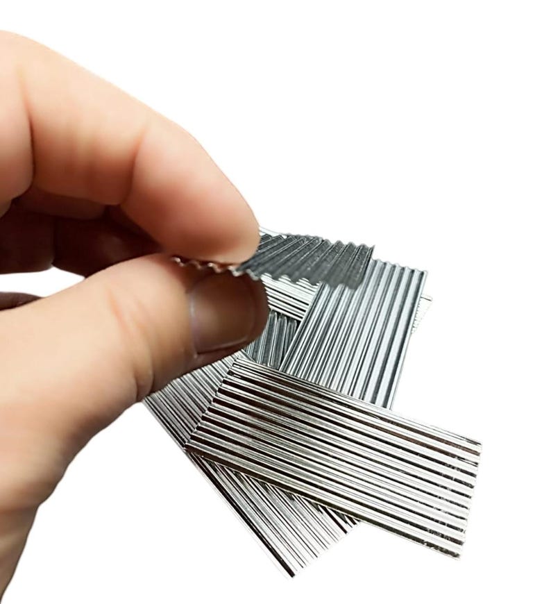 Corrugated Aluminum Sheets 8 Pieces 7,3X3,4 Cm - Etsy