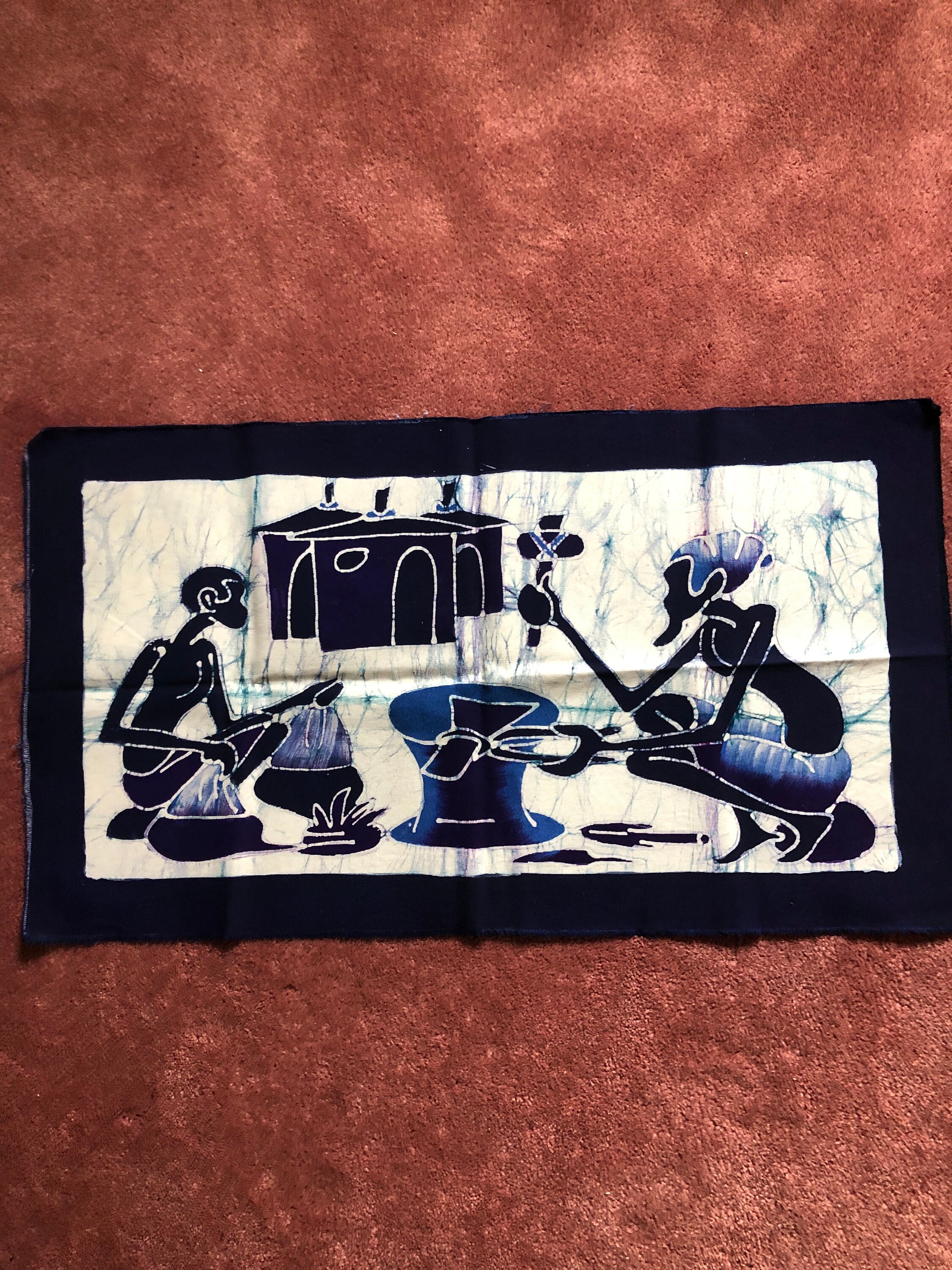 Man & Boy Batik - Hand Painted, Natural Dyes, Made With Love - Etsy