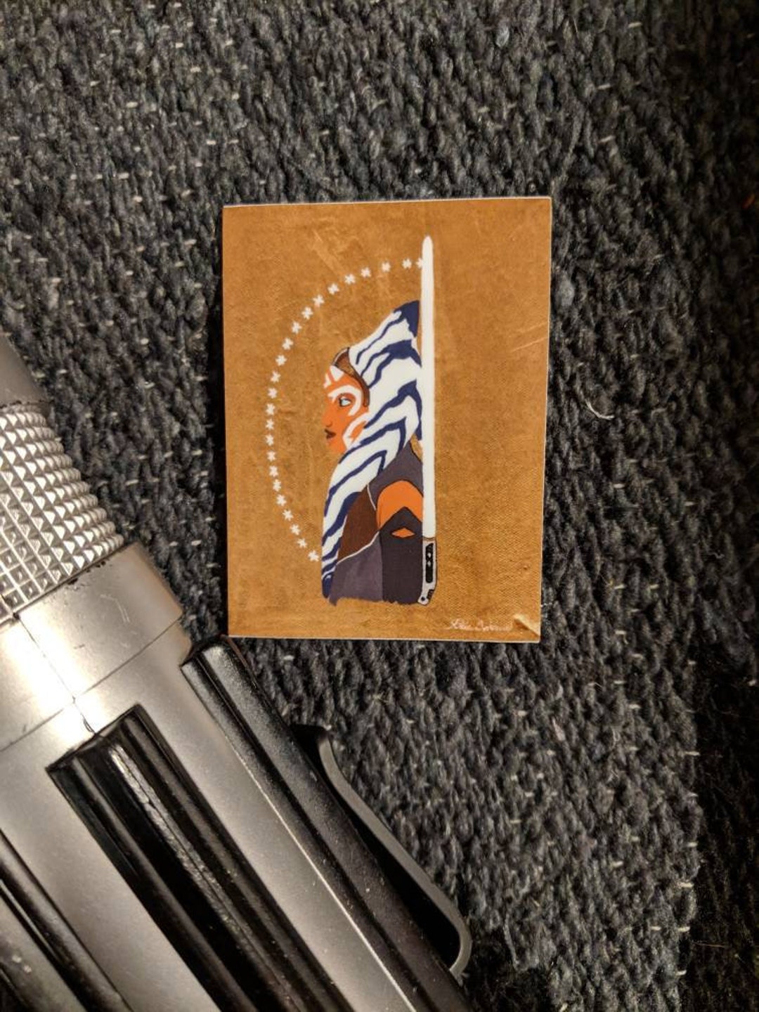 Ahsoka Sticker - Etsy
