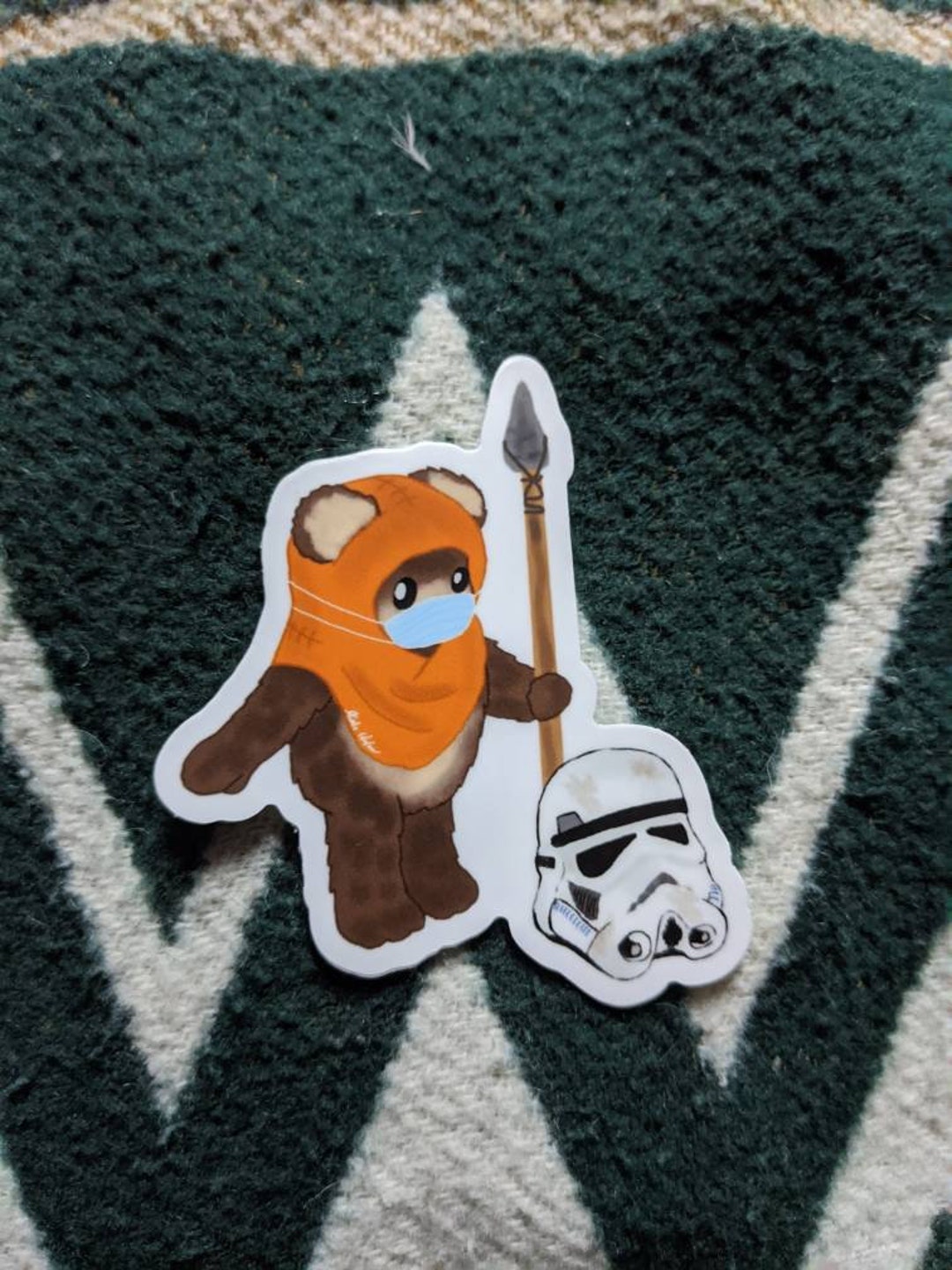 Ewok Sticker - Etsy