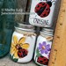 Ladybug Themed Mini Mason Jars Tiered Tray Decor | Etsy