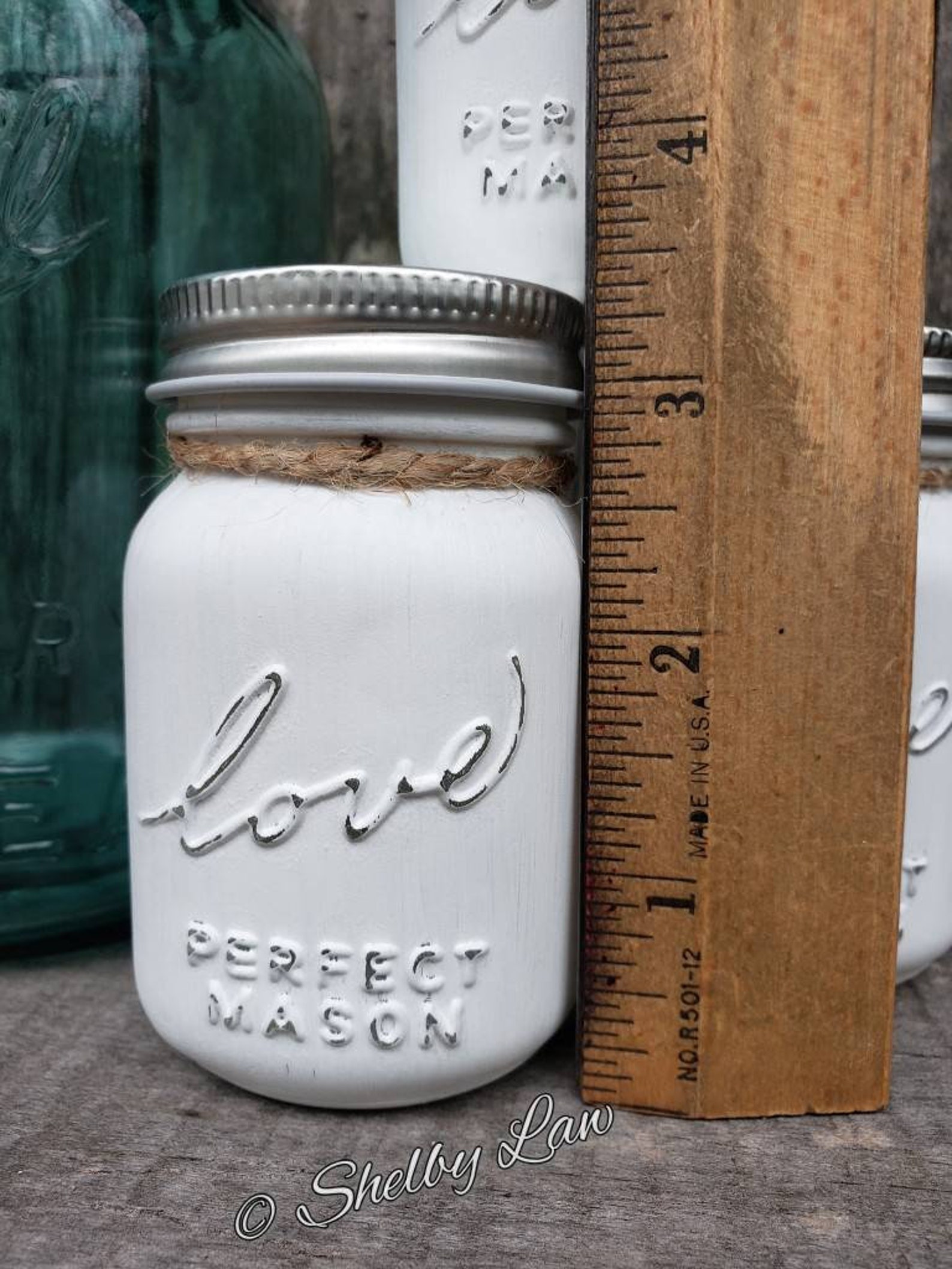 Valentines Day Gnome Mini Mason Jar Love Perfect Mason - Etsy