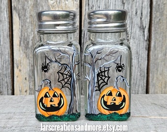 Halloween Salt and Pepper Shakers - Etsy