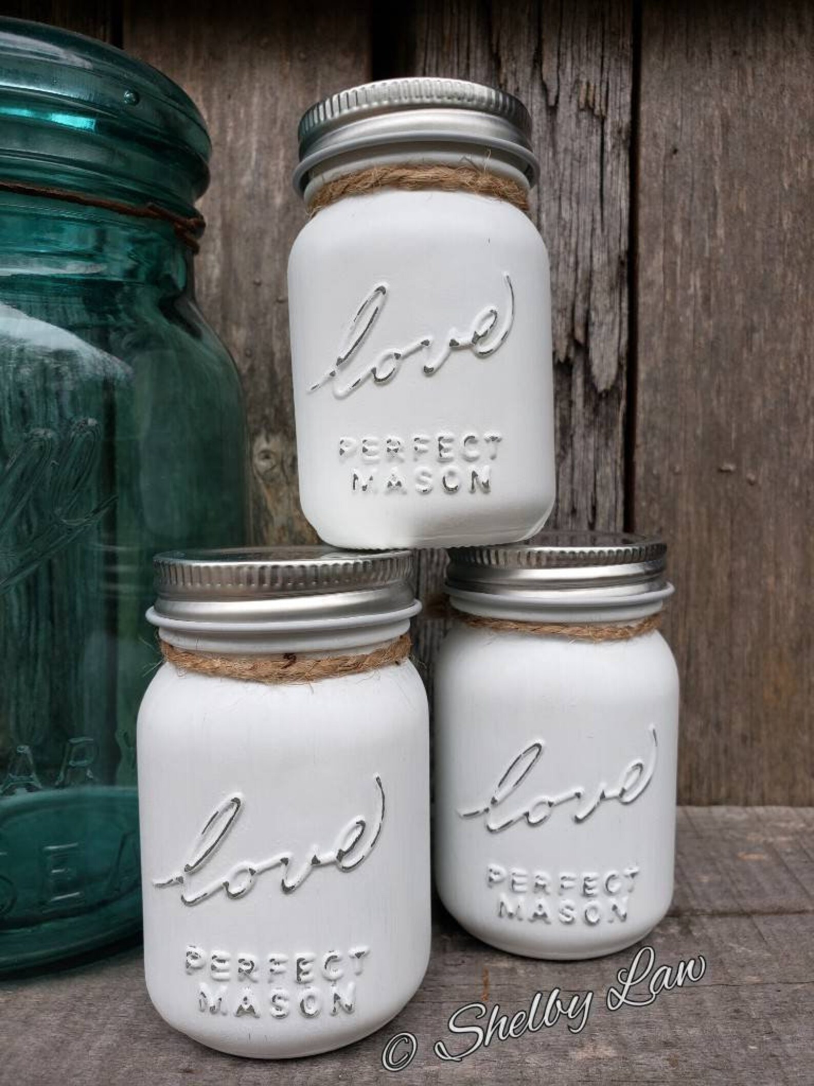 Valentines Day Gnome Mini Mason Jar Love Perfect Mason | Etsy