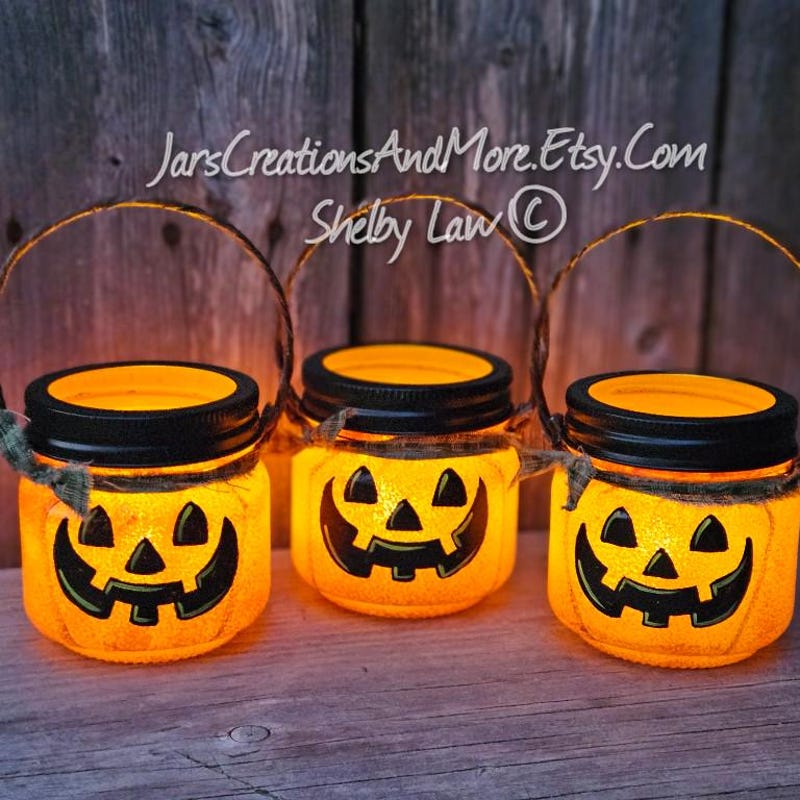 Jackolantern Figurines - Etsy