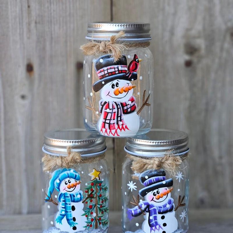 Snowman Ceramic Tray - Etsy