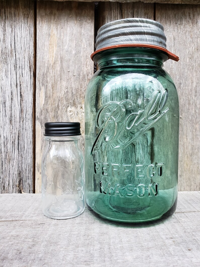 Mini Mason Jar Clear Mini Jar Jar Light Cover - Etsy