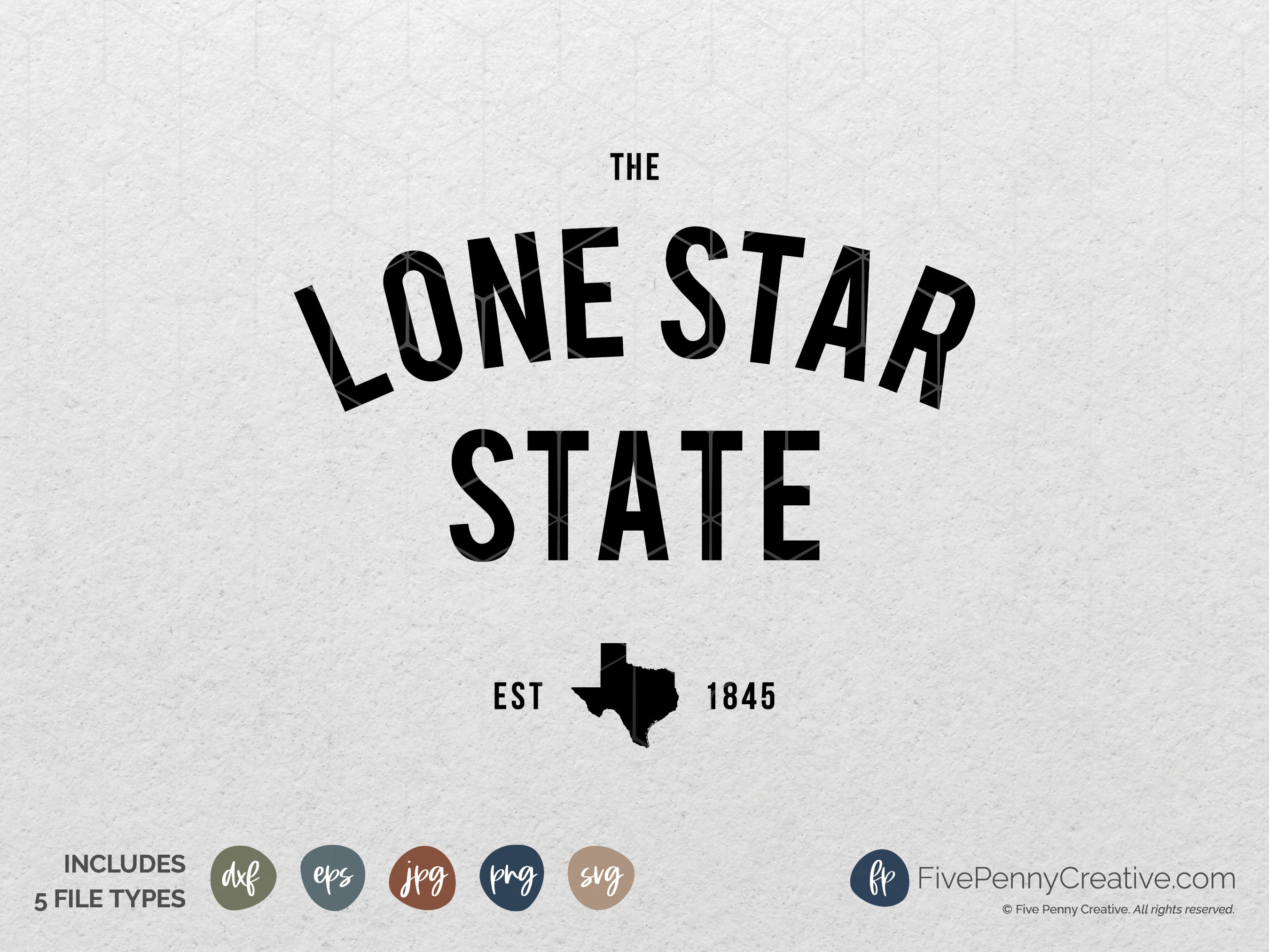 Lone Star State SVG State Pride State EPS Texas Decal - Etsy