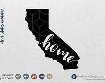 Washington Home State SVG PNG EPS Cricut Silhouette | Etsy