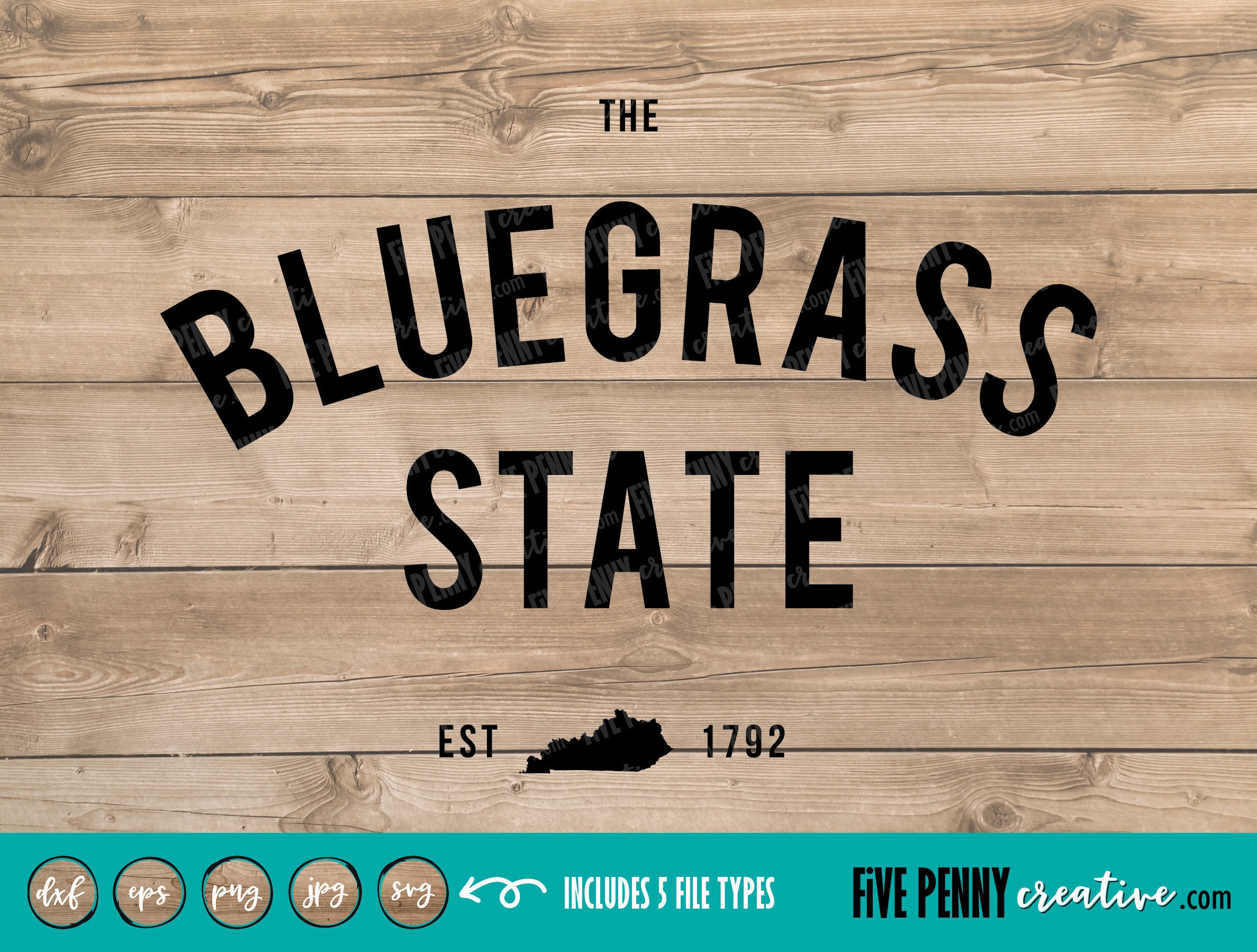 Bluegrass State SVG PNG EPS Cricut Silhouette cutting | Etsy