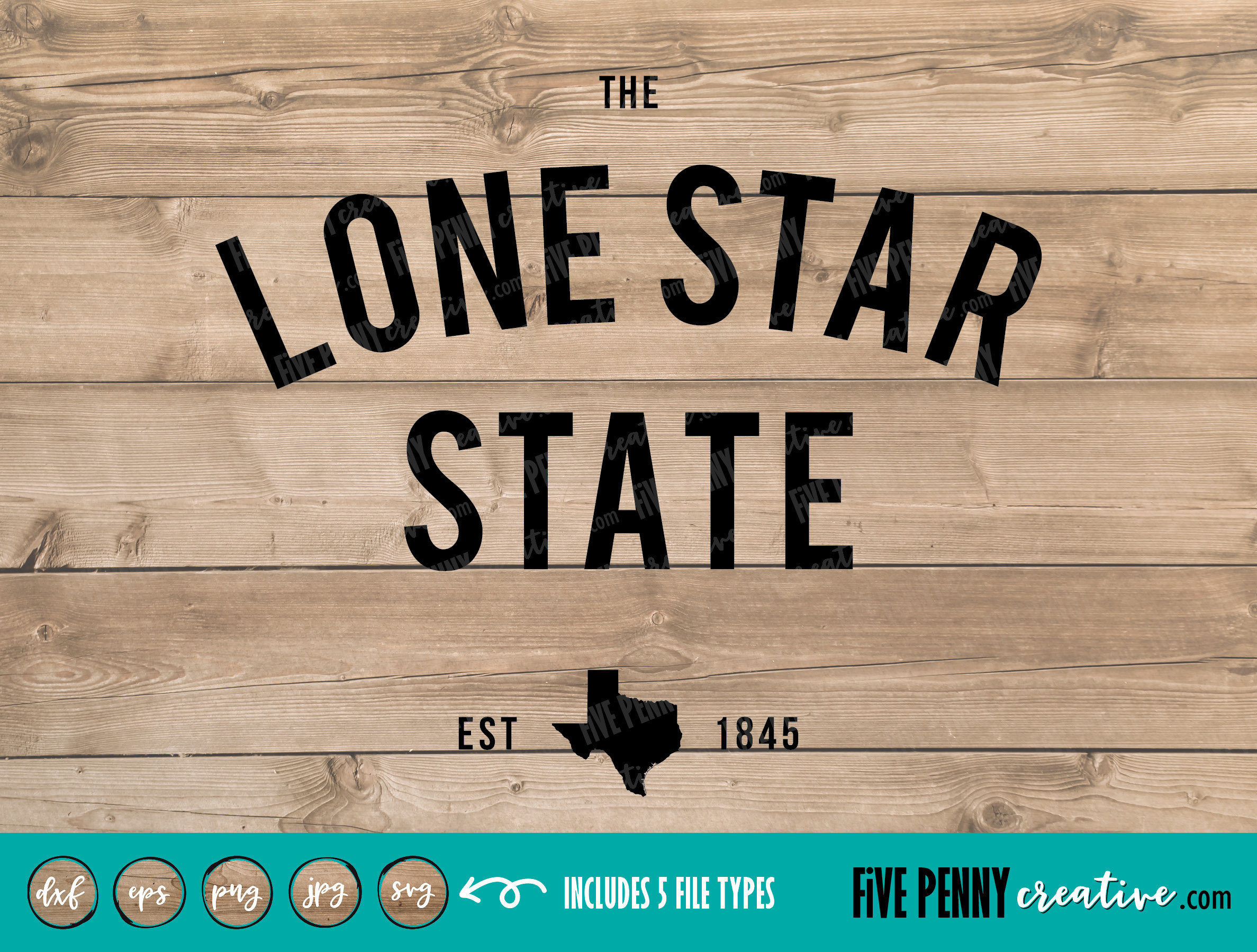 Lone Star State SVG State Pride State EPS Texas Decal | Etsy