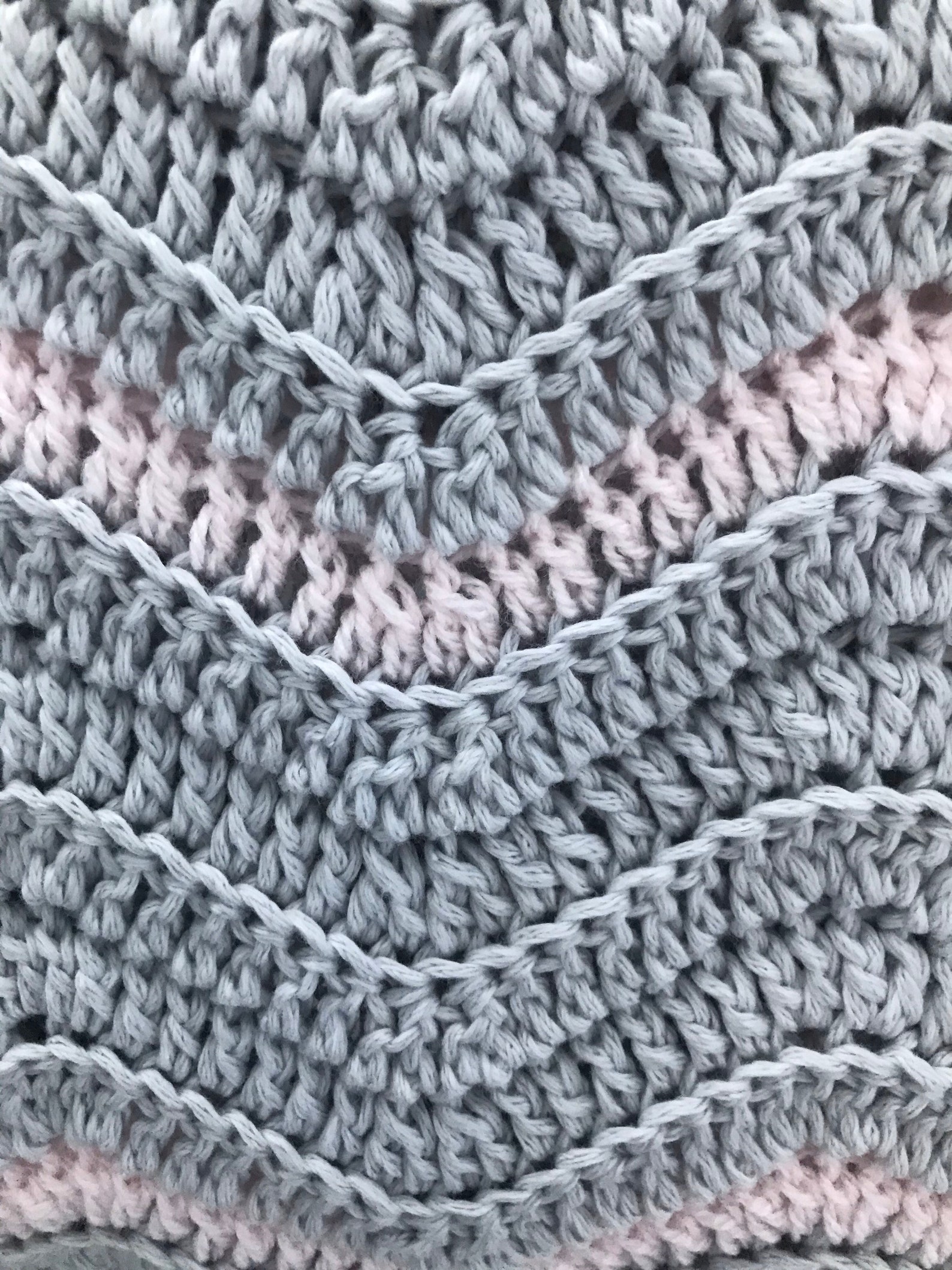 Modern Grey Baby Blanket Crochet Grey Baby Blanket Crochet | Etsy