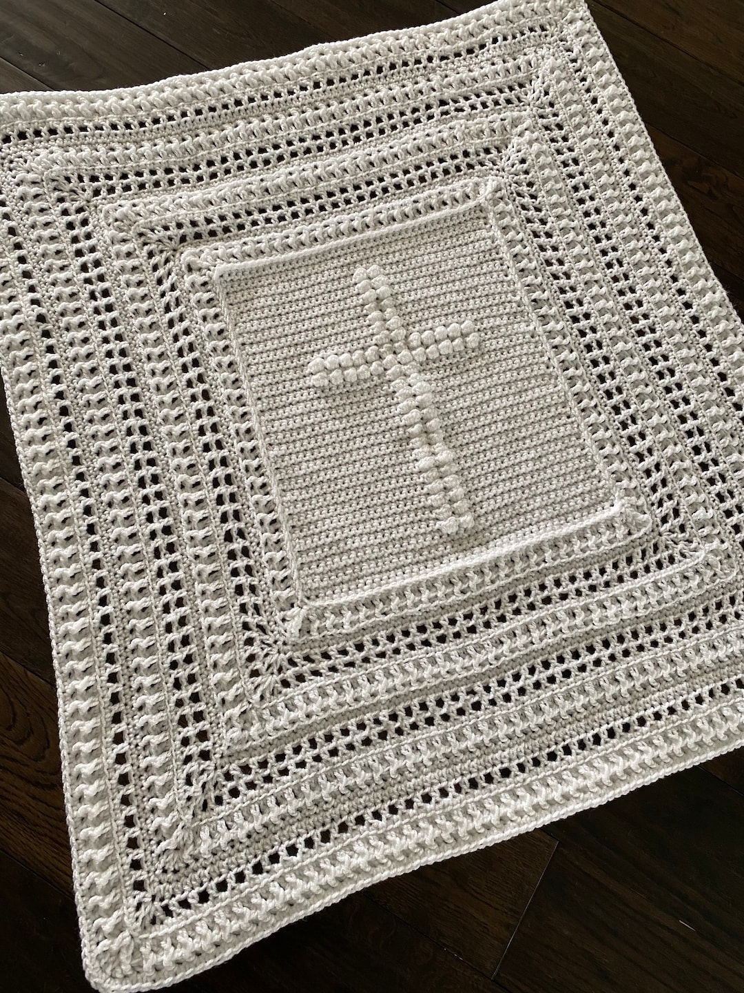 Baptism Blanket | Christening Blanket | Cross Blanket | Baby’s First ...