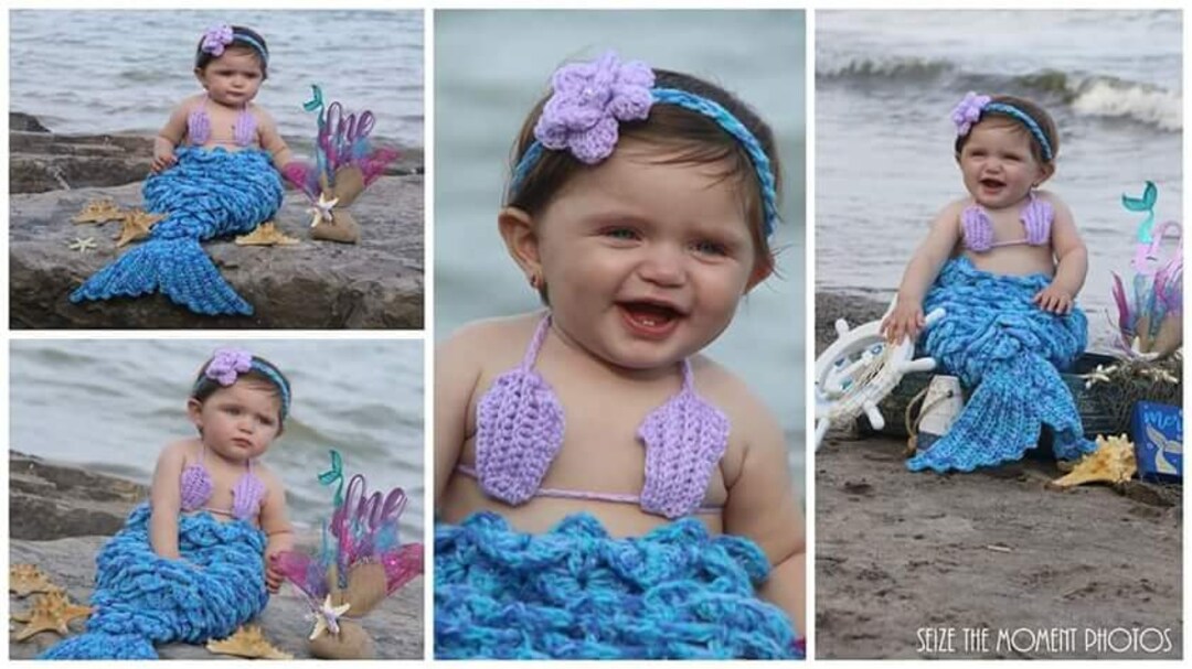Mermaid Costume Baby Costume Mermaid Tail Costume Mermaid Photo Prop ...