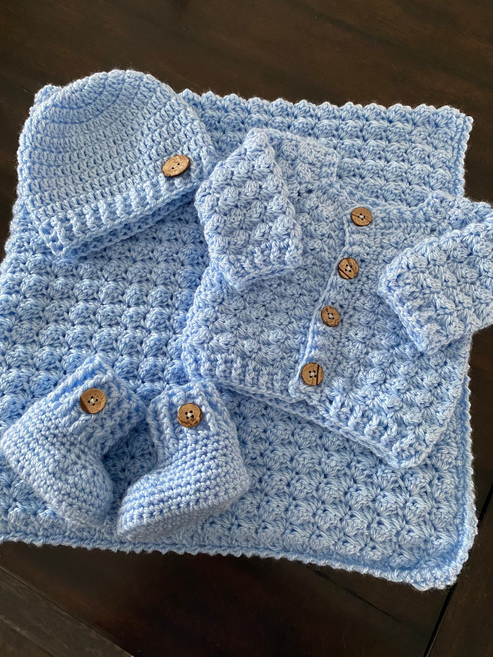 Baby Coming Home Outfit Crochet Baby Layette Gift Set for - Etsy