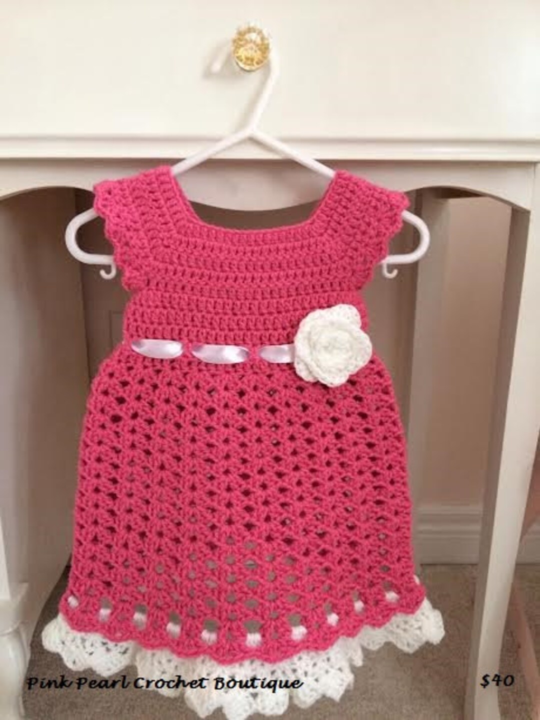 Baby Dress Crochet | Spring Dress for Baby | Easter Dress for Baby ...