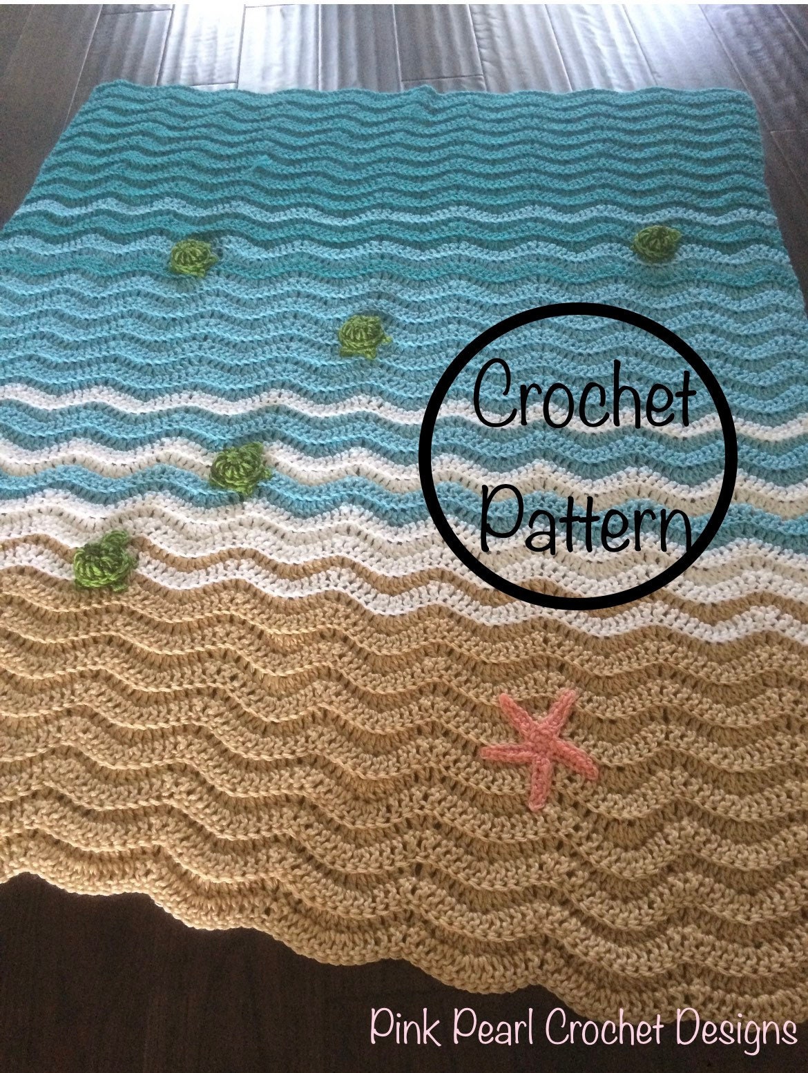 Sea Turtle Blanket Pattern Sea Turtle Afghan Turtle - Etsy Canada