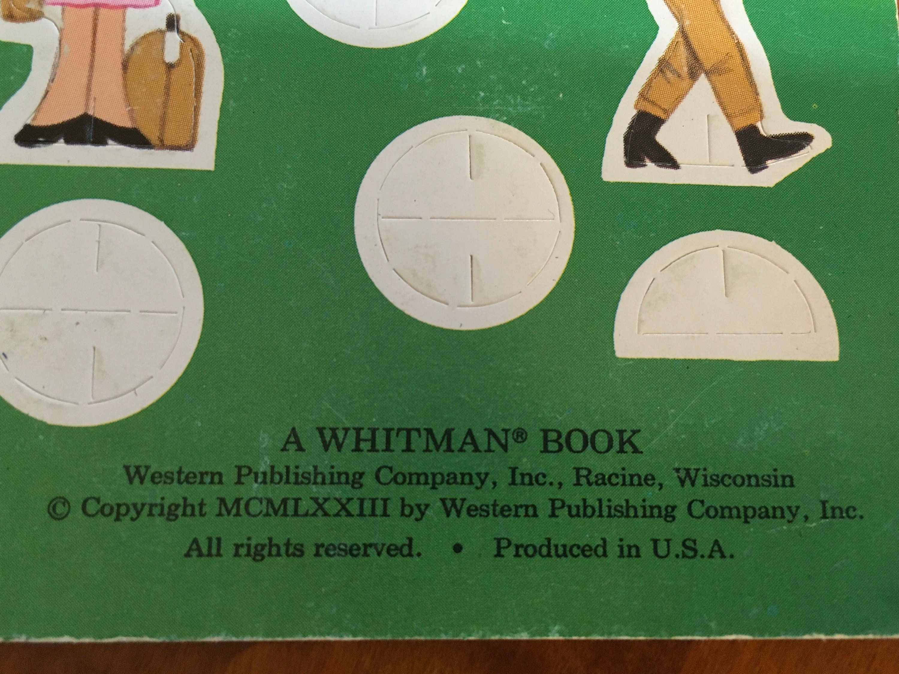 Retro Tiny Campsite Punch Out Book - Etsy
