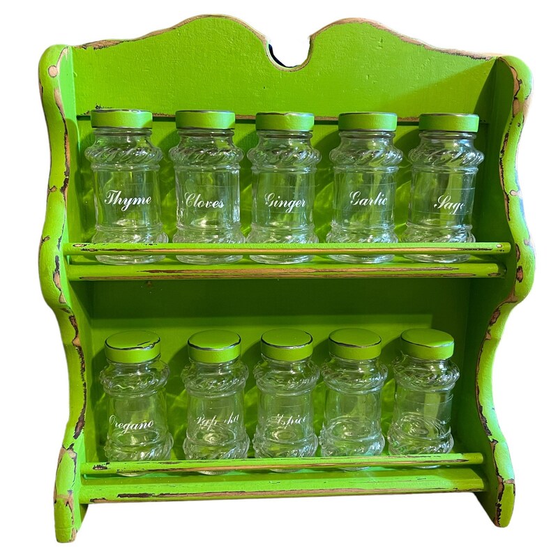 Vintage Spice Rack - Etsy