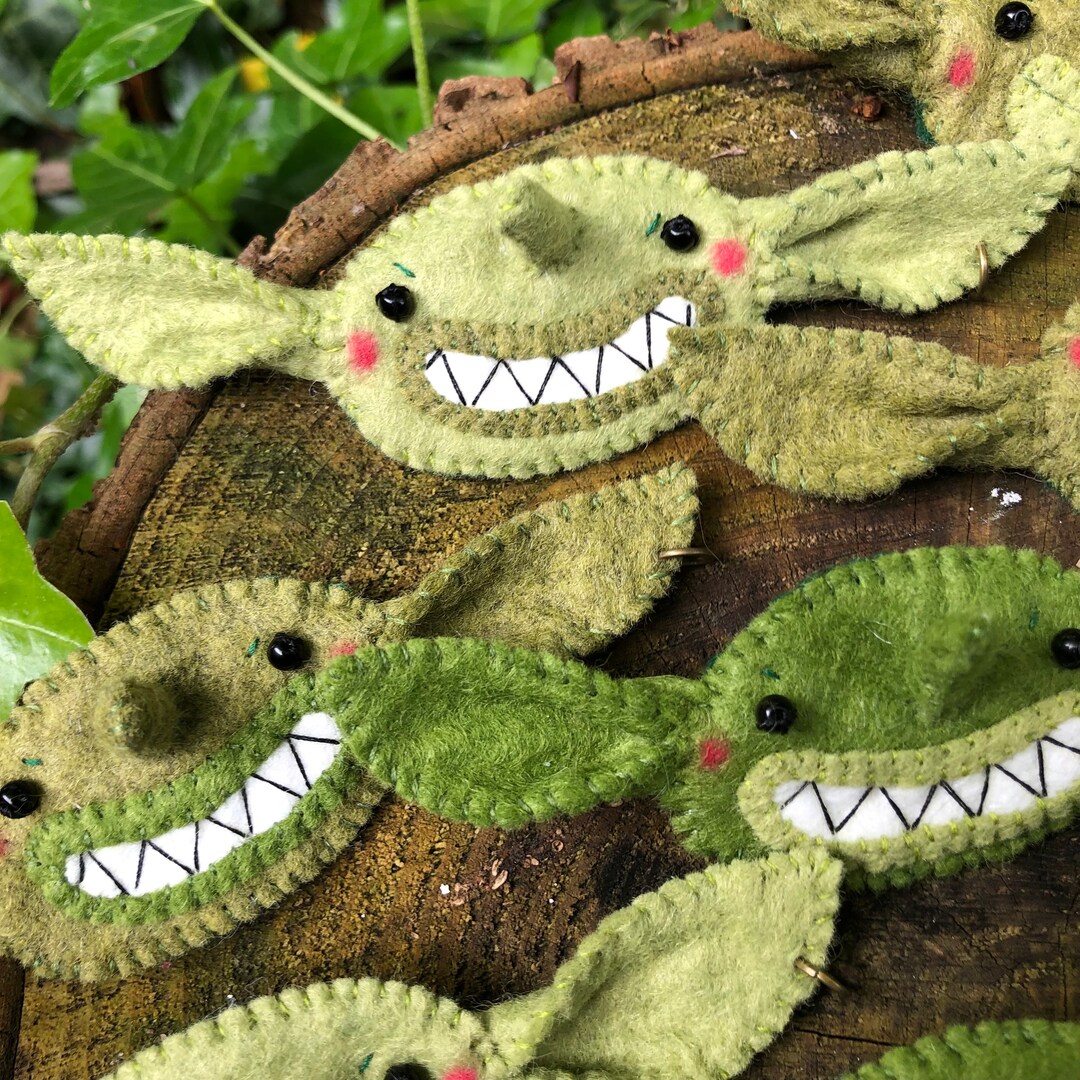 Dice Goblin Felt Pins Badges Brooches! - Etsy