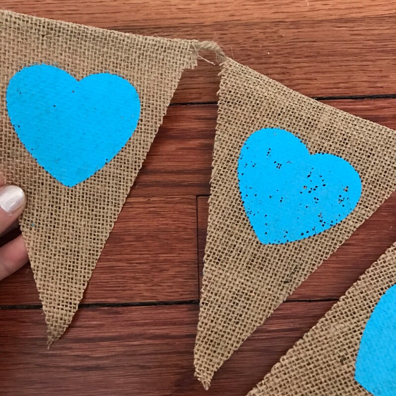 Burlap Bunting - Etsy UK