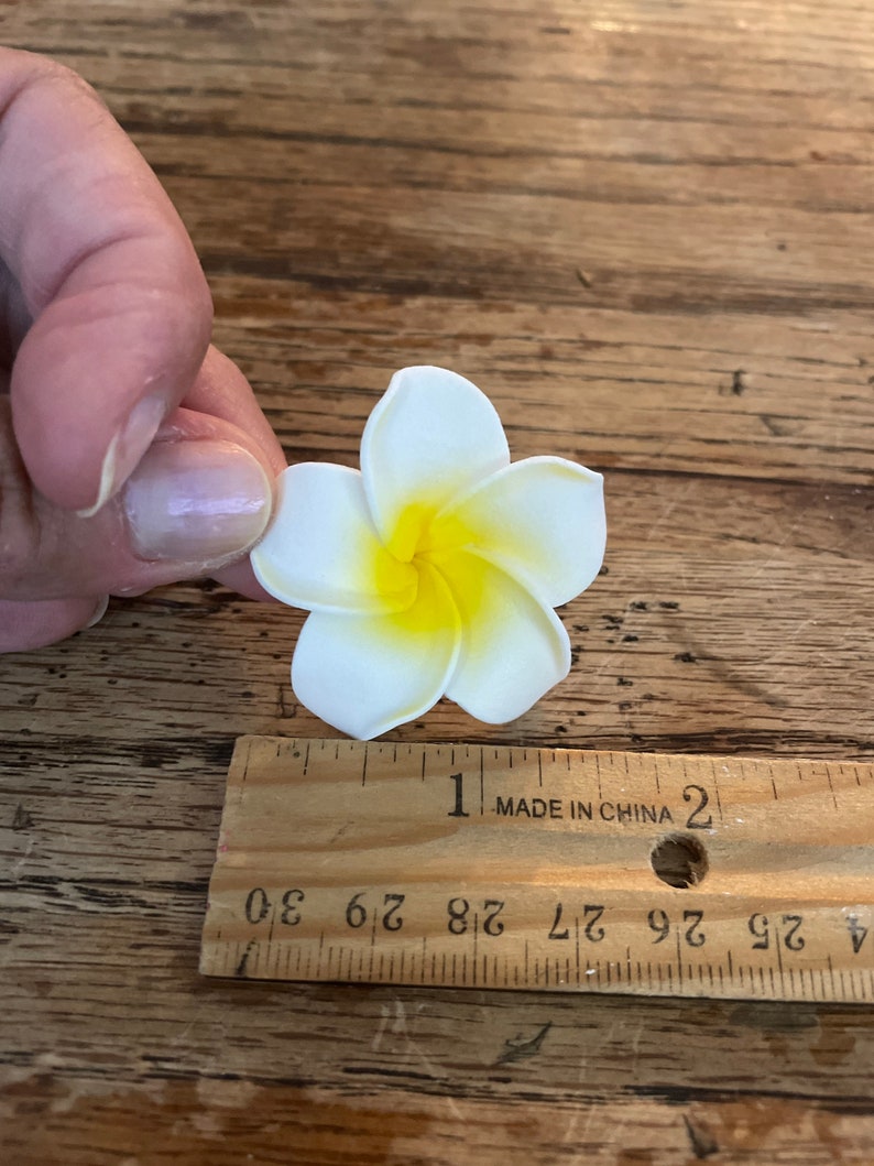 Luau Hawaiian Flowers Fake Plumeria Lot of 25 Foam Small - Etsy