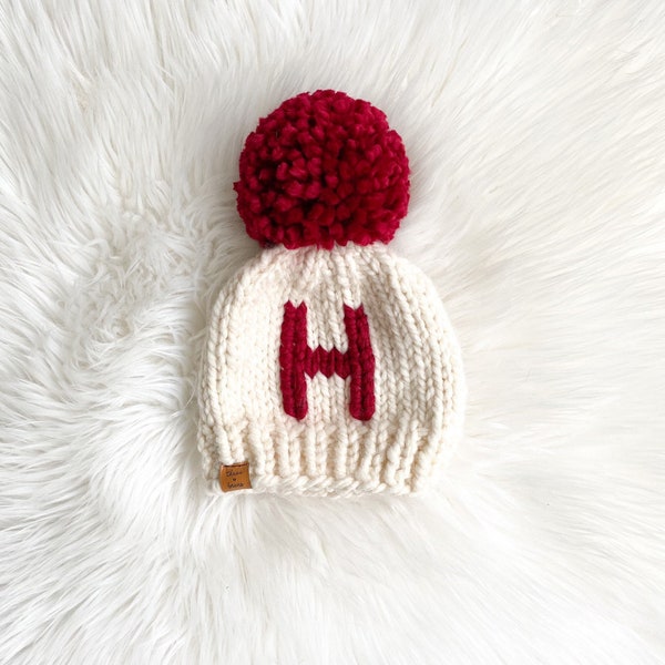Baby Pom Pom Hat - Etsy