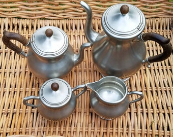 Pewter tea set | Etsy