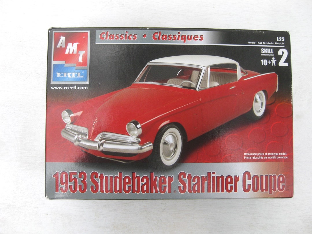 ATM ERTL 1953 Studebaker Starliner Coupe 1/25 Model Kit #31759 - Etsy